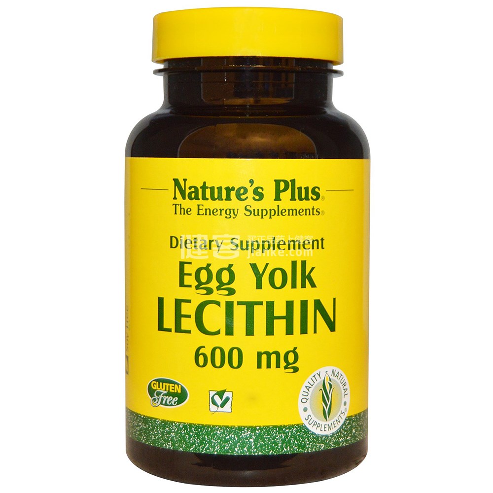 Natures Plus Egg Yolk Lecithin(600毫克 100粒)(Egg Yolk Lecithin) _说明书_作用 ...