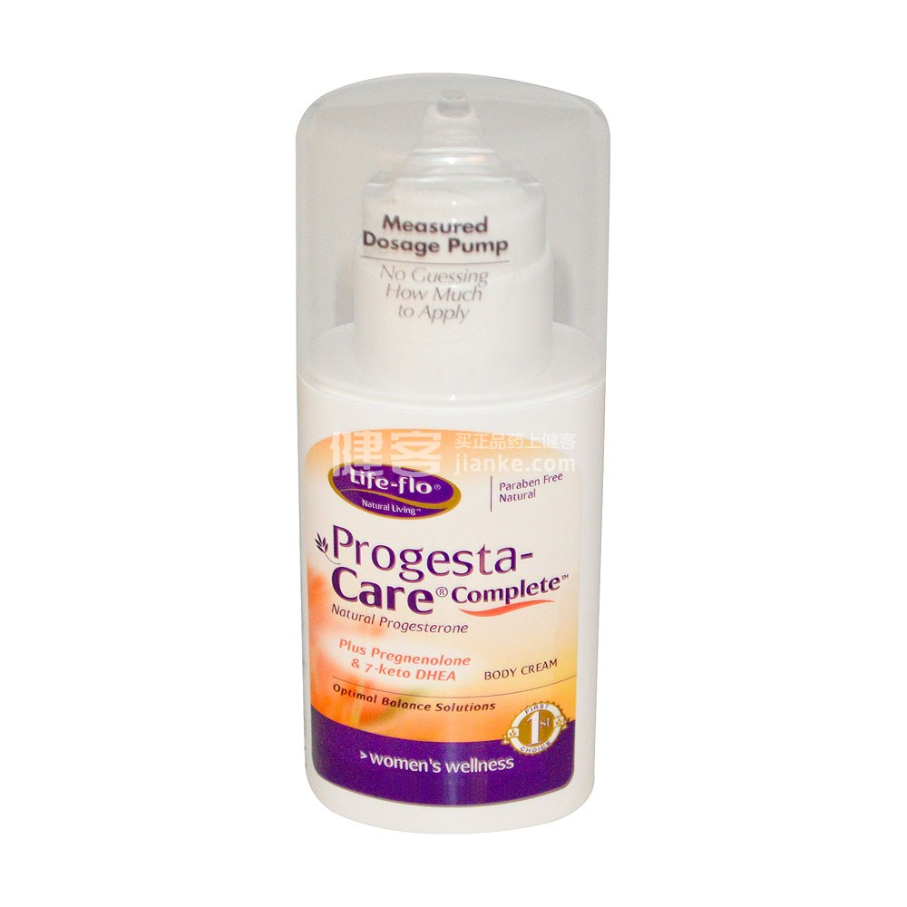 Life Flo Health Progesta-Care Complete 身体霜(153g)(Progesta -Care 天然黄体酮身体 ...