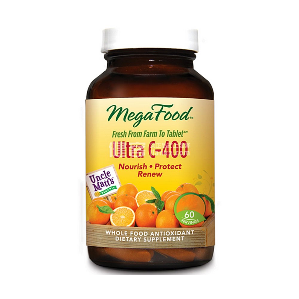 MegaFood Ultra C-400 (90 Tablets)(Ultra C-400) _说明书_作用_效果_价格_方舟健客网上药店