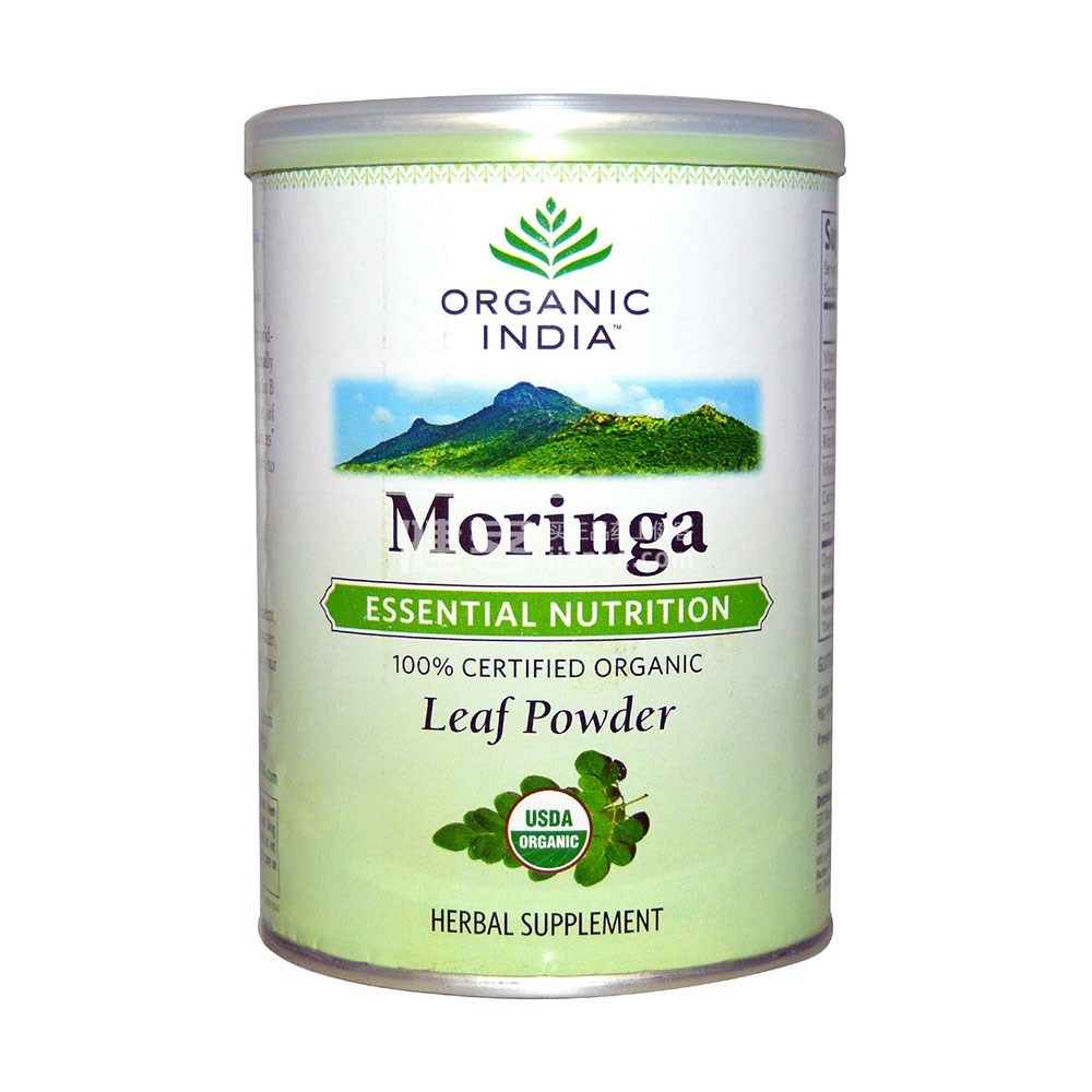Organic India Moringa Leaf Powder(376克装)(Moringa Leaf Powder) _说明书_作用 ...