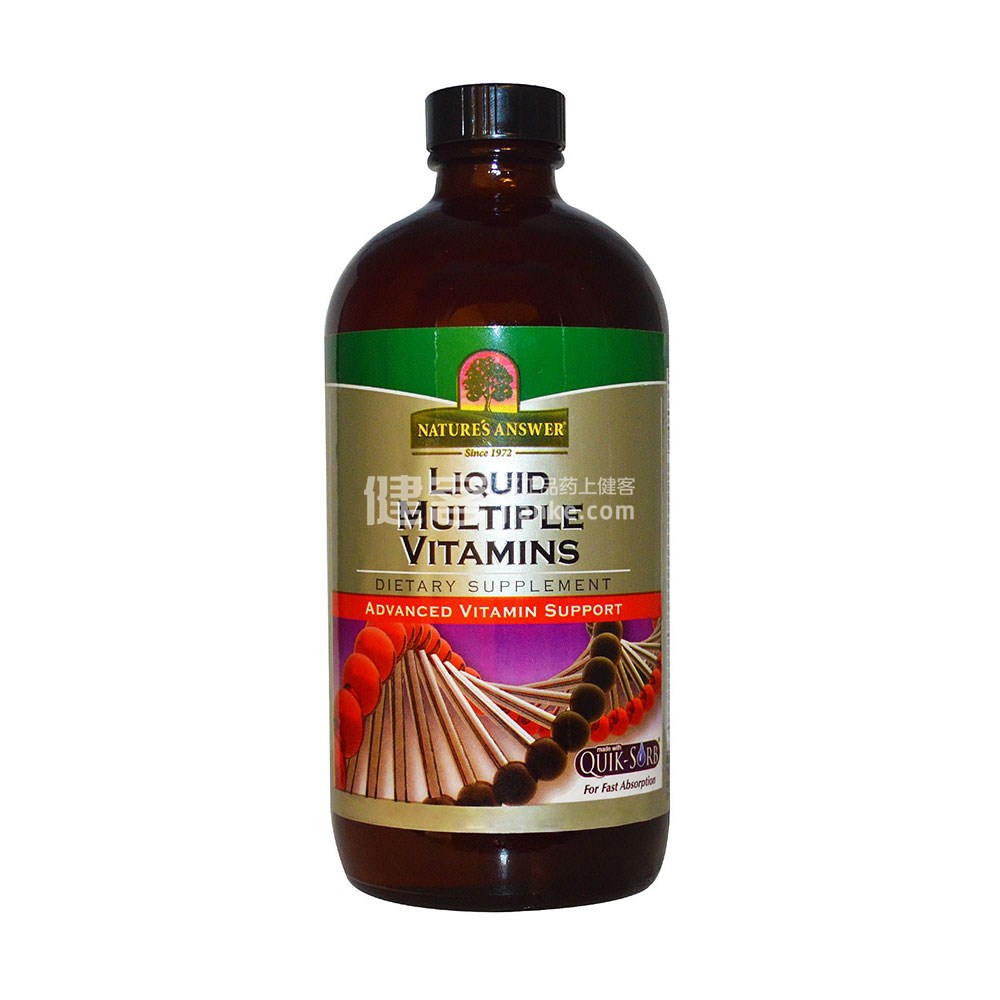 Nature's Answer Liquid Multiple Vitamins(450毫升)(Liquid Multiple ...