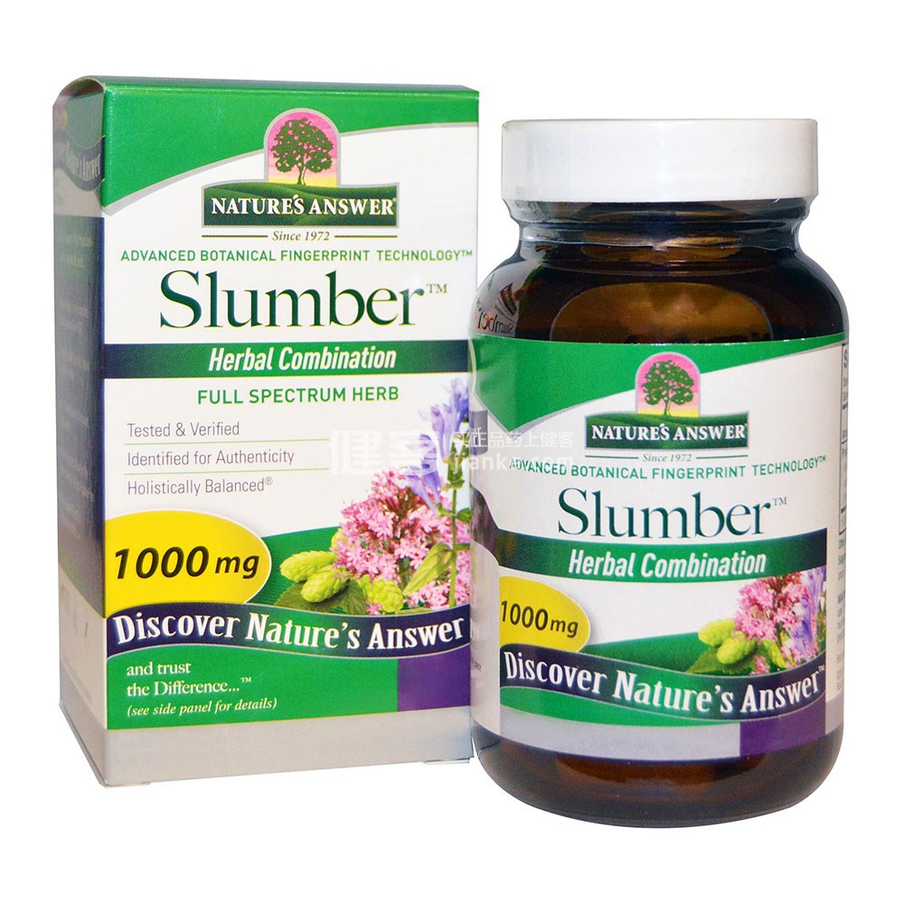 Nature's Answer Slumber(1000毫克 110粒)(Slumber) _说明书_作用_效果_价格_方舟健客网上药店