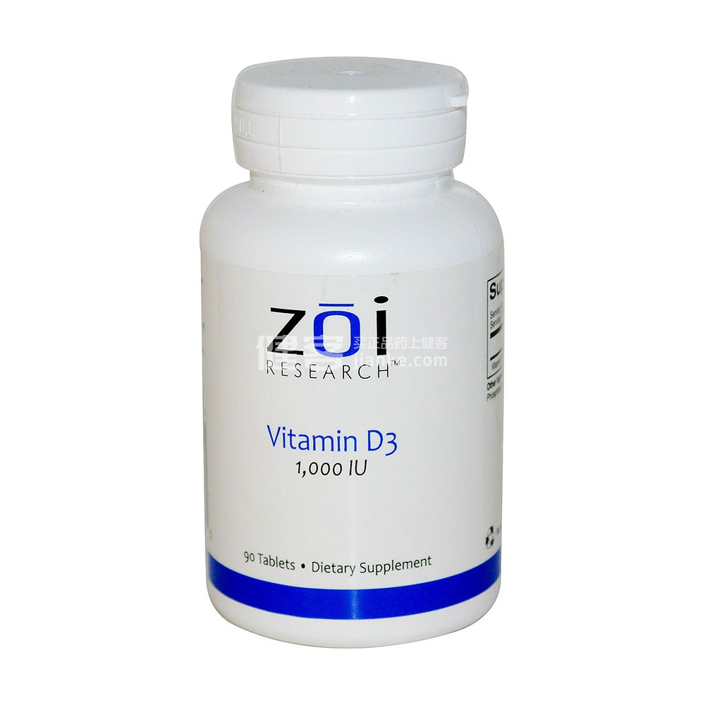 ZOI Research Vitamin D3(90片)(Vitamin D3) _说明书_作用_效果_价格_方舟健客网上药店