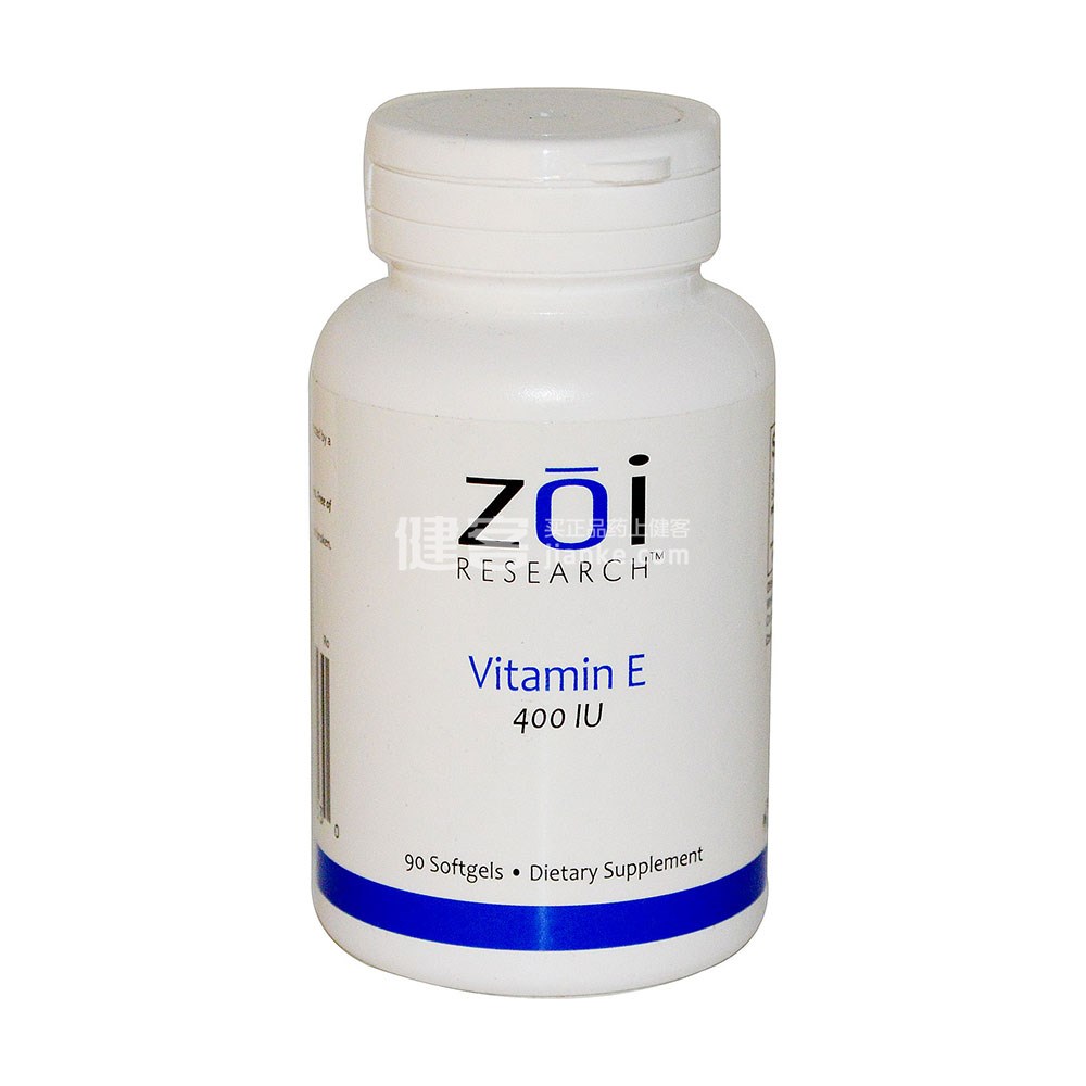 ZOI Research Vitamin E(400IU*90粒)(Vitamin E) _说明书_作用_效果_价格_方舟健客网上药店