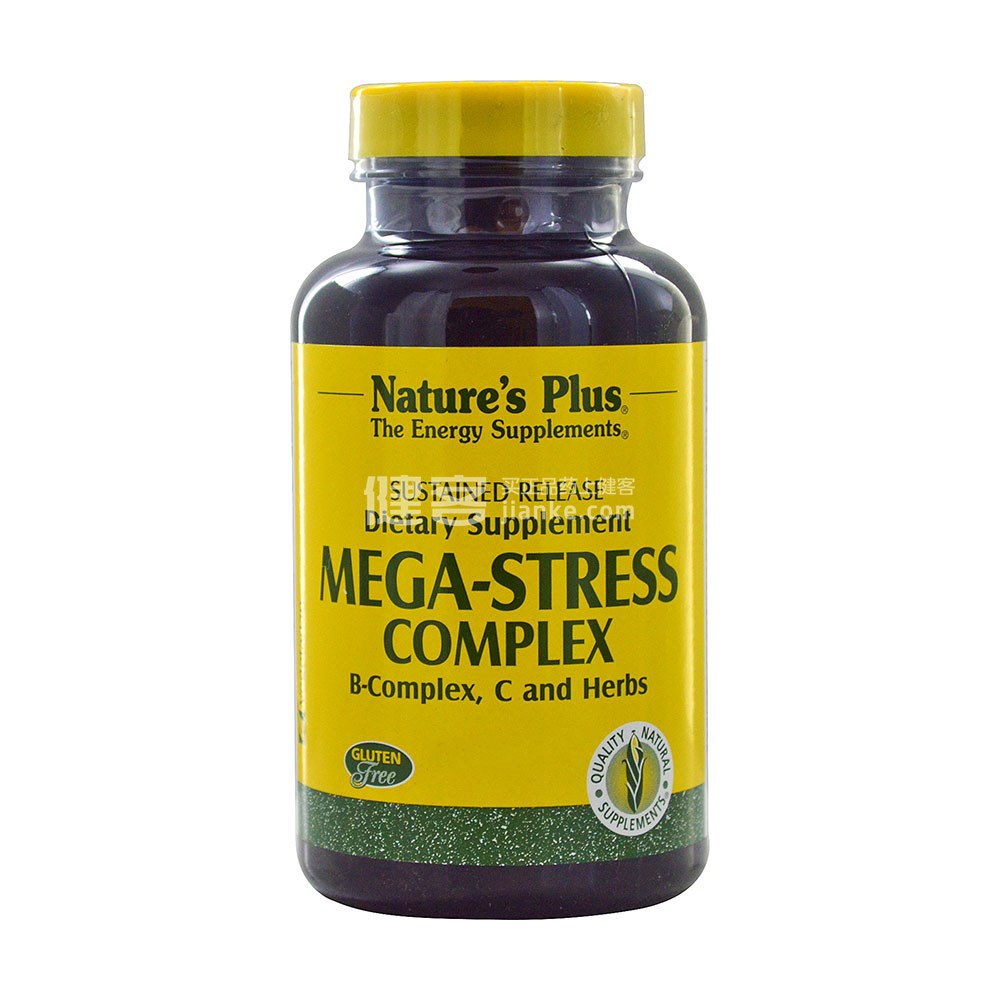 Nature's Plus Mega-Stress Complex(100片)(Mega-Stress Complex) _说明书_作用_效果 ...