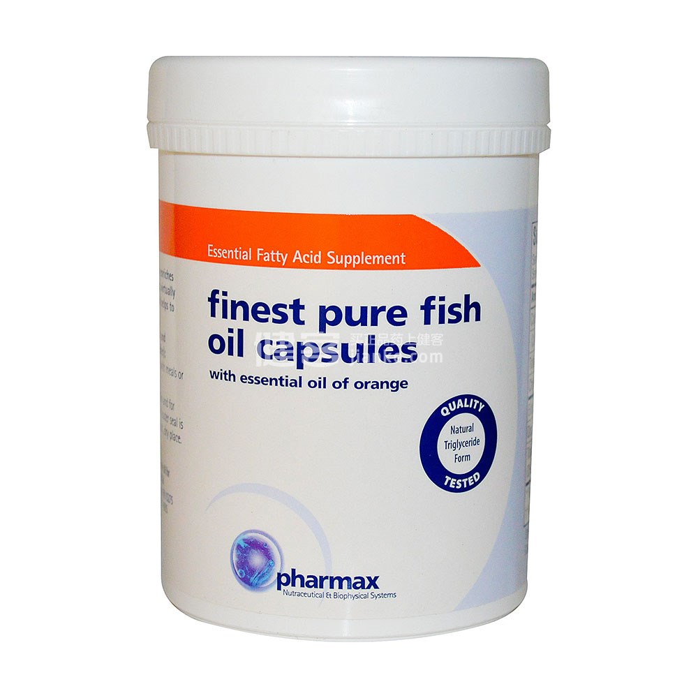 Pharmax Finest Pure Fish Oil Capsules 120粒(Finest Pure Fish Oil ...