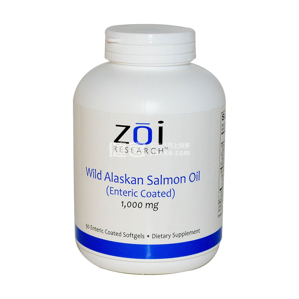 ZOI Research Wild Alaskan Salmon Oil(肠溶胶囊)(Wild Alaskan Salmon Oil) _说明 ...