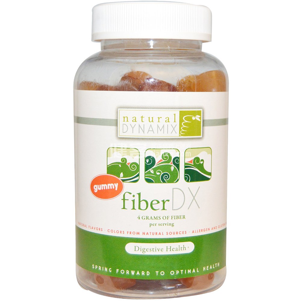 Natural Dynamix Gummy Fiber DX(140粒)(Gummy Fiber DX) _说明书_作用_效果_价格_方舟健客网上药店
