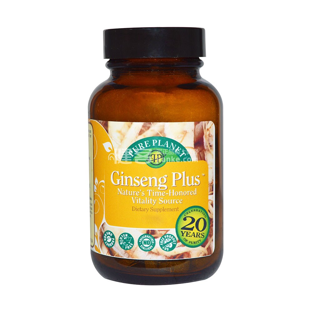 Pure Planet Ginseng Plus(500毫克 300片)(Ginseng Plus) _说明书_作用_效果_价格_方舟健客网