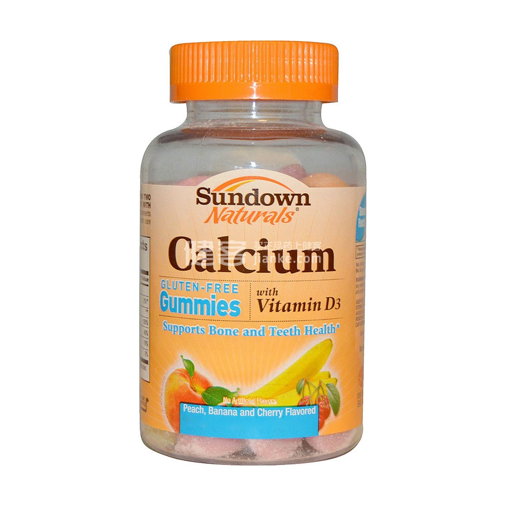 Rexall Sundown Naturals Calcium Gummies(250粒)(Calcium Gummies) _说明书_作用 ...