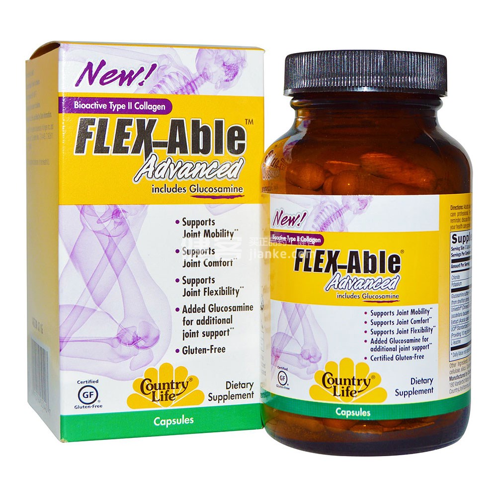Country Life Flex Able Advanced Capsules(90粒)(Flex Able Advanced ...