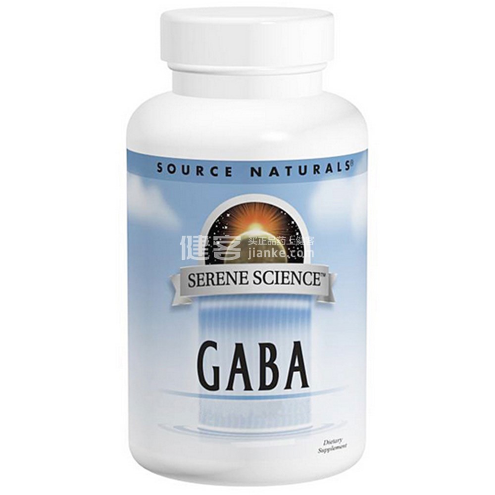 Source Naturals GABA(750毫克 90粒)(GABA) _说明书_作用_效果_价格_方舟健客网上药店