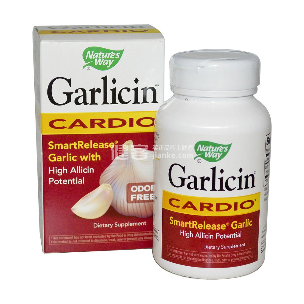 Nature's Way Garlicin Cardio Odor Free(240粒)(Garlicin Cardio Odor Free ...