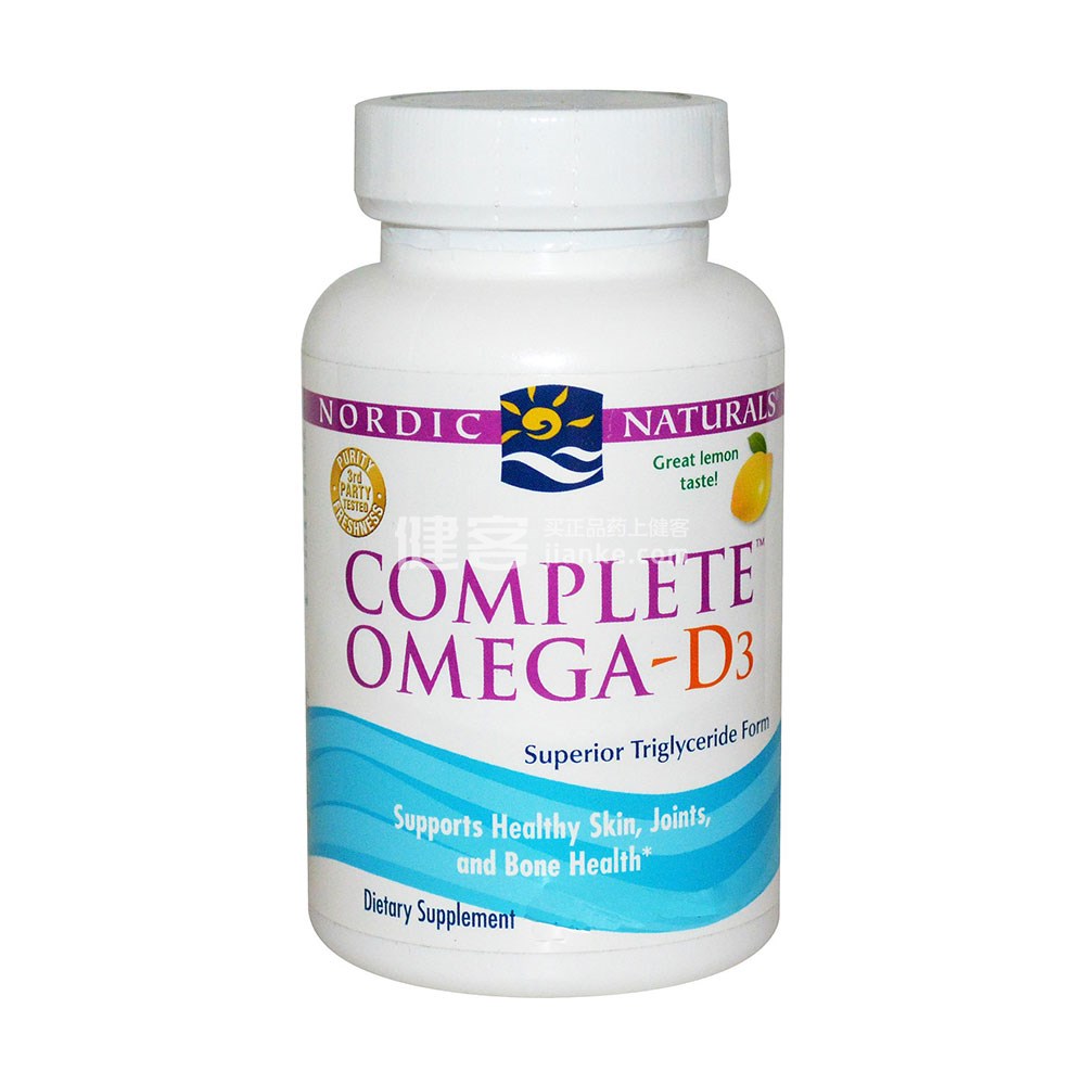 Nordic Naturals Complete Omega-D3(150粒)(Complete Omega-D3) _说明书_作用_效果 ...