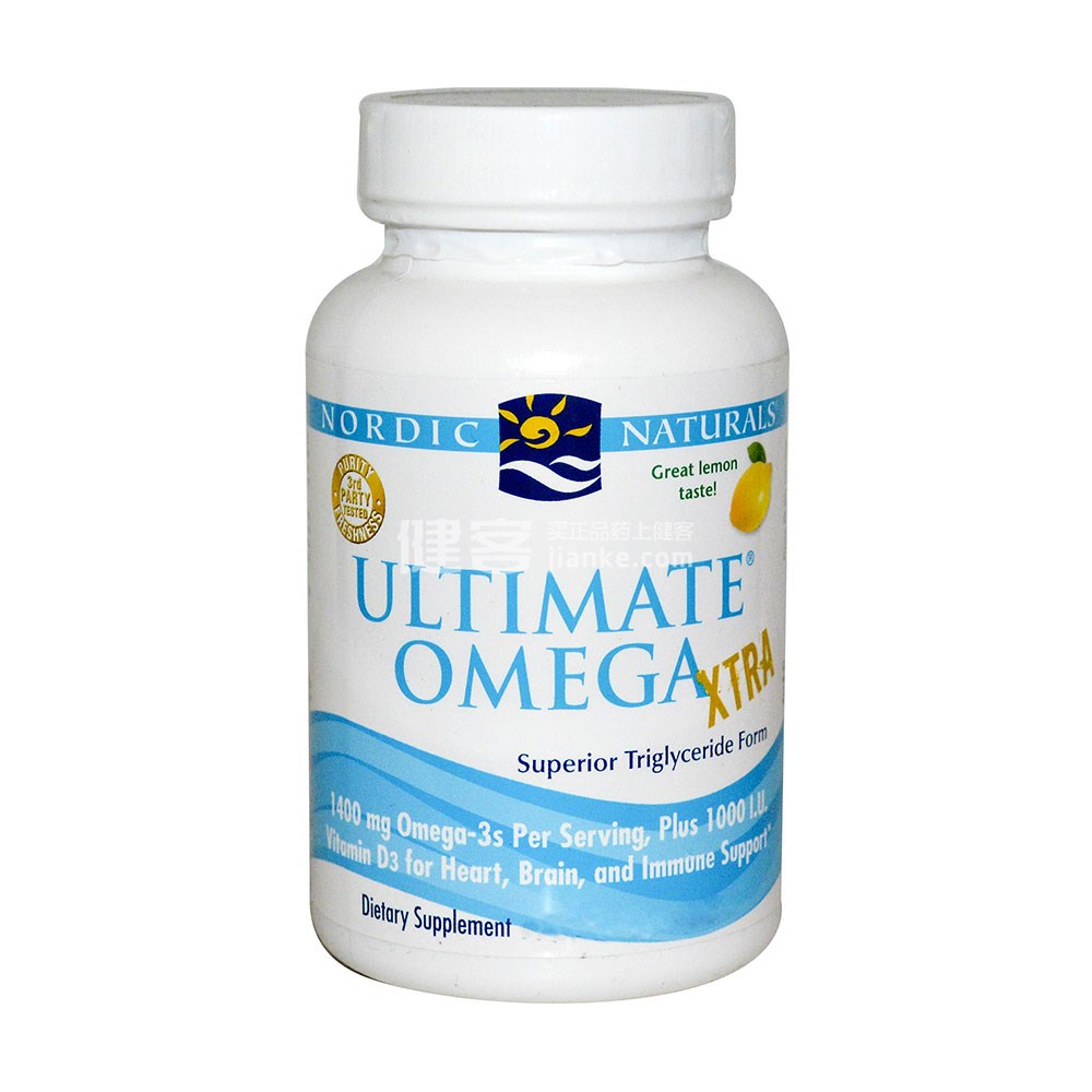 Nordic Naturals Ultimate Omega Xtra 120粒装(Ultimate Omega Xtra) _说明书_作用 ...