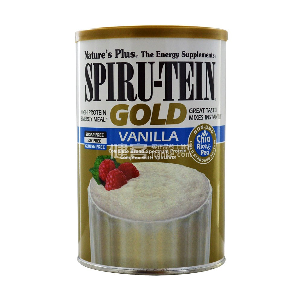 Nature's Plus Spiru-Tein Vanilla(500g) (Spiru-Tein Vanilla) _说明书_作用_效果 ...