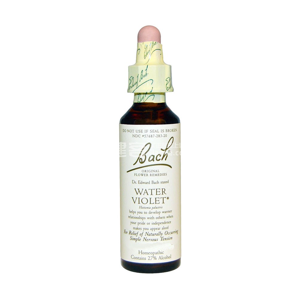 Bach Original Flower Remedies Water Violet(40ml)(Original Flower ...