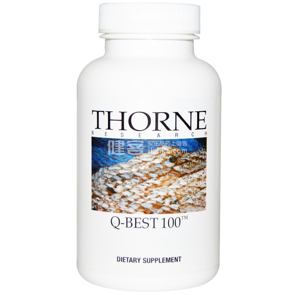 Thorne Research Q-Best 100(80粒)(Q-Best 100) _说明书_作用_效果_价格_方舟健客网上药店