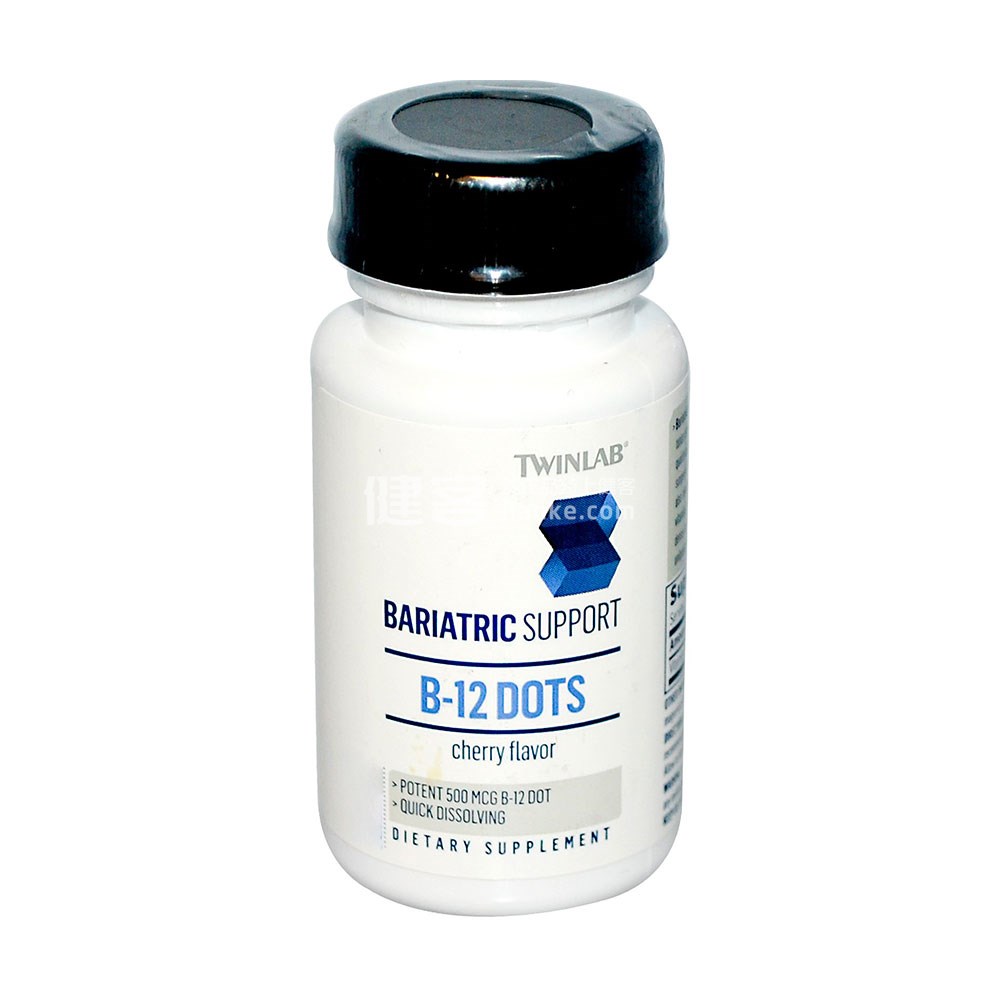 Twinlab Bariatric Support B-12 Dots(500微克 250片)(Bariatric Support B-12 ...