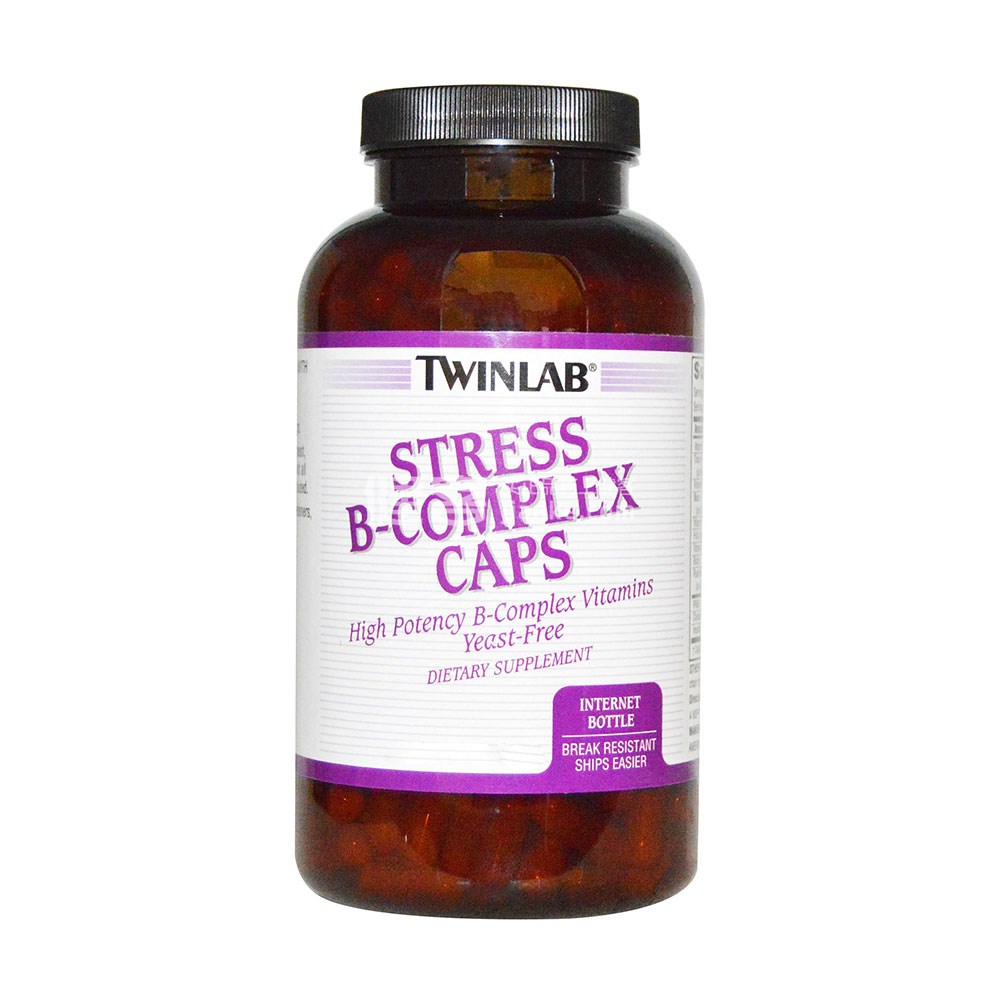 Twinlab Stress B-Complex Caps(100粒)(Stress B-Complex Caps) _说明书_作用_效果 ...