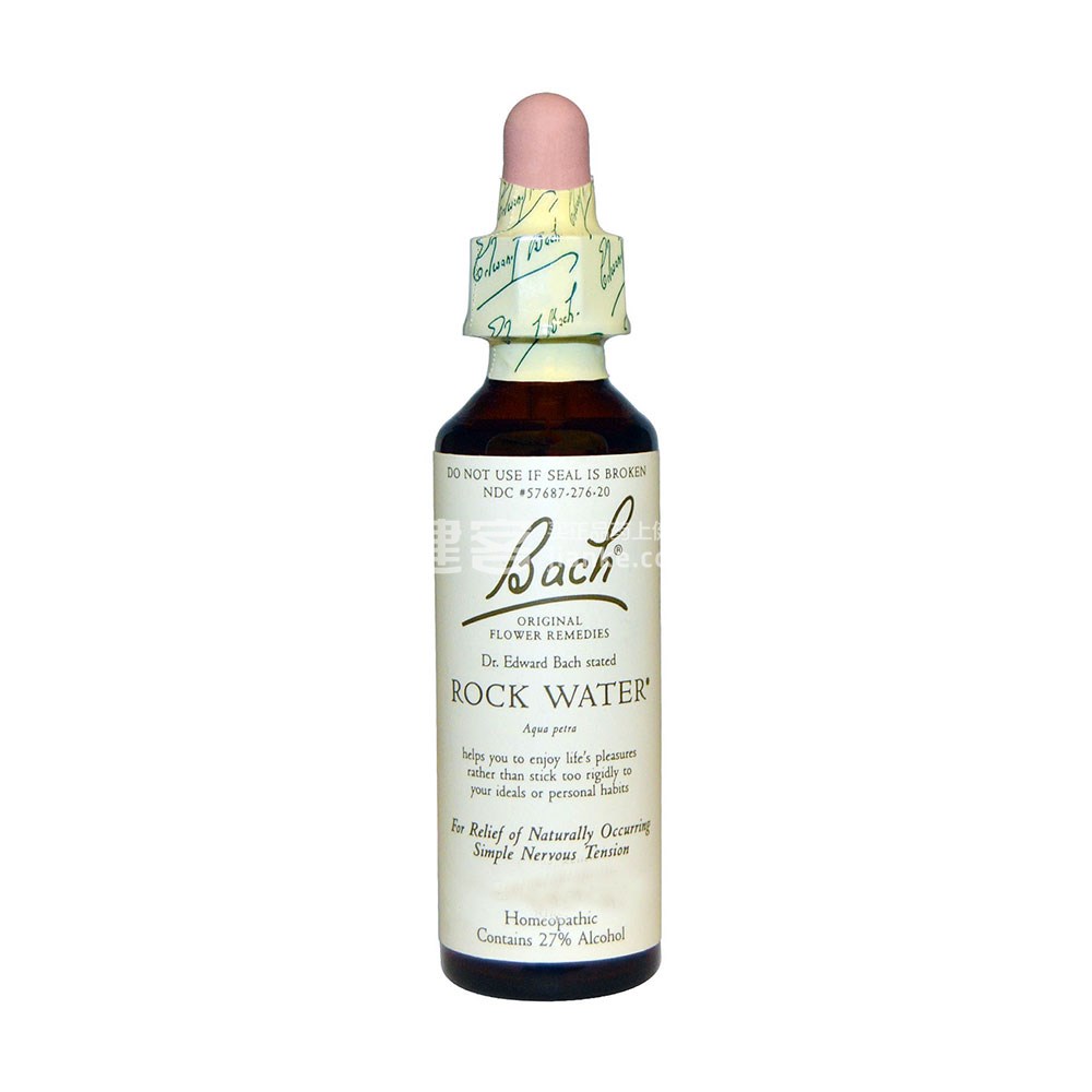 Bach Original Flower Remedies Rock Water(60ml)(Original Flower Remedies ...