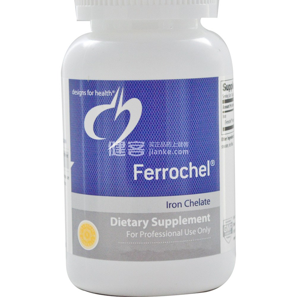 Designs For Health Ferrochel Iron Chelate(90粒)(Ferrochel Iron Chelate ...
