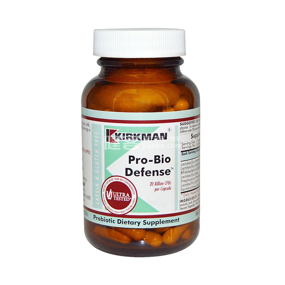 Kirkman Labs Pro-Bio Defense(200粒)(Pro-Bio Defense) _说明书_作用_效果_价格_方舟健客网上药店