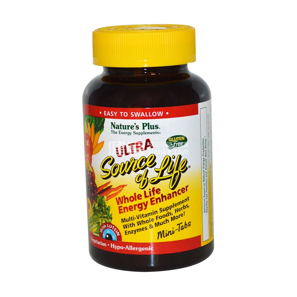 Nature's Plus Whole Life Energy Enhancer(120粒)(Whole Life Energy ...