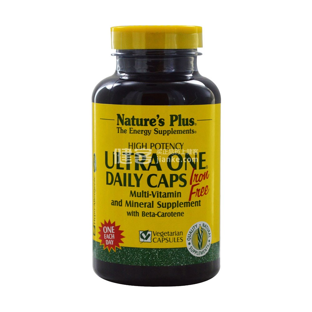 Nature's Plus Ultra One Daily Caps(90粒)(Ultra One Daily Caps) _说明书_作用 ...
