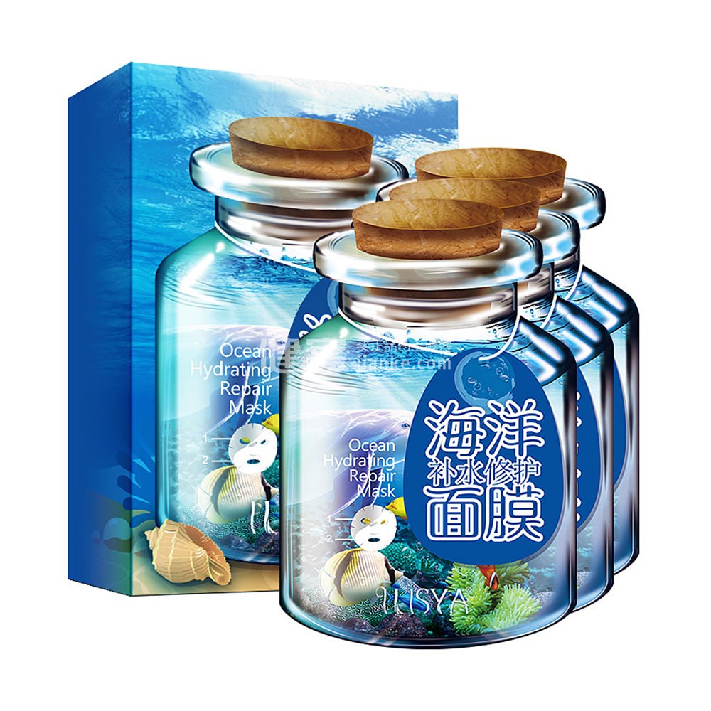 伊丽丝雅ilisya 海洋补水修护面膜(海洋补水修护面膜) _说明书_作用_效果_价格_方舟健客网上药店