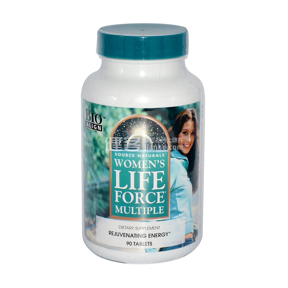 Source Naturals 女性生命力片(女性生命力片) _说明书_作用_效果_价格_方舟健客网上药店