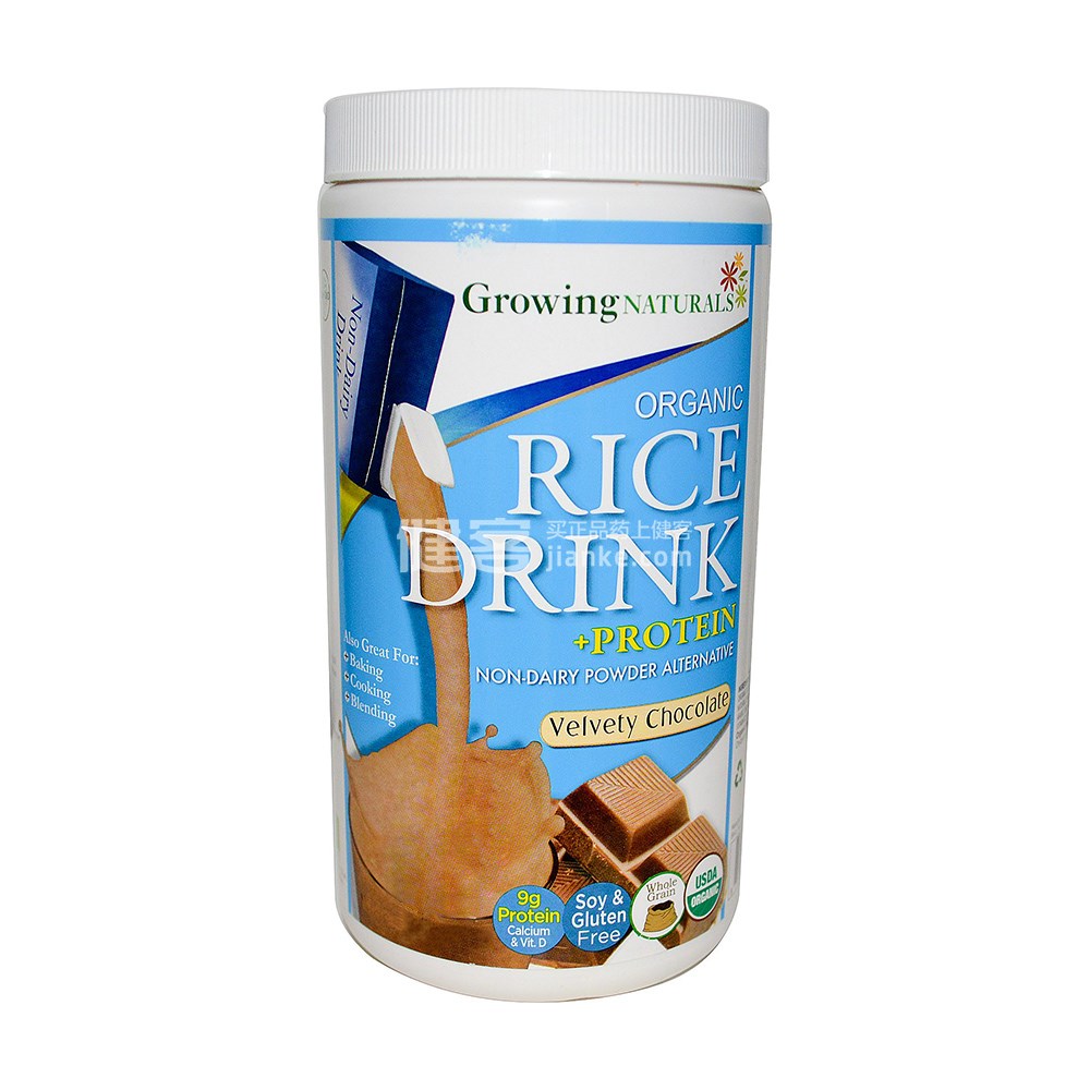 Growing Naturals Organic Rice Drink(532克)(Organic Rice Drink) _说明书_作用 ...