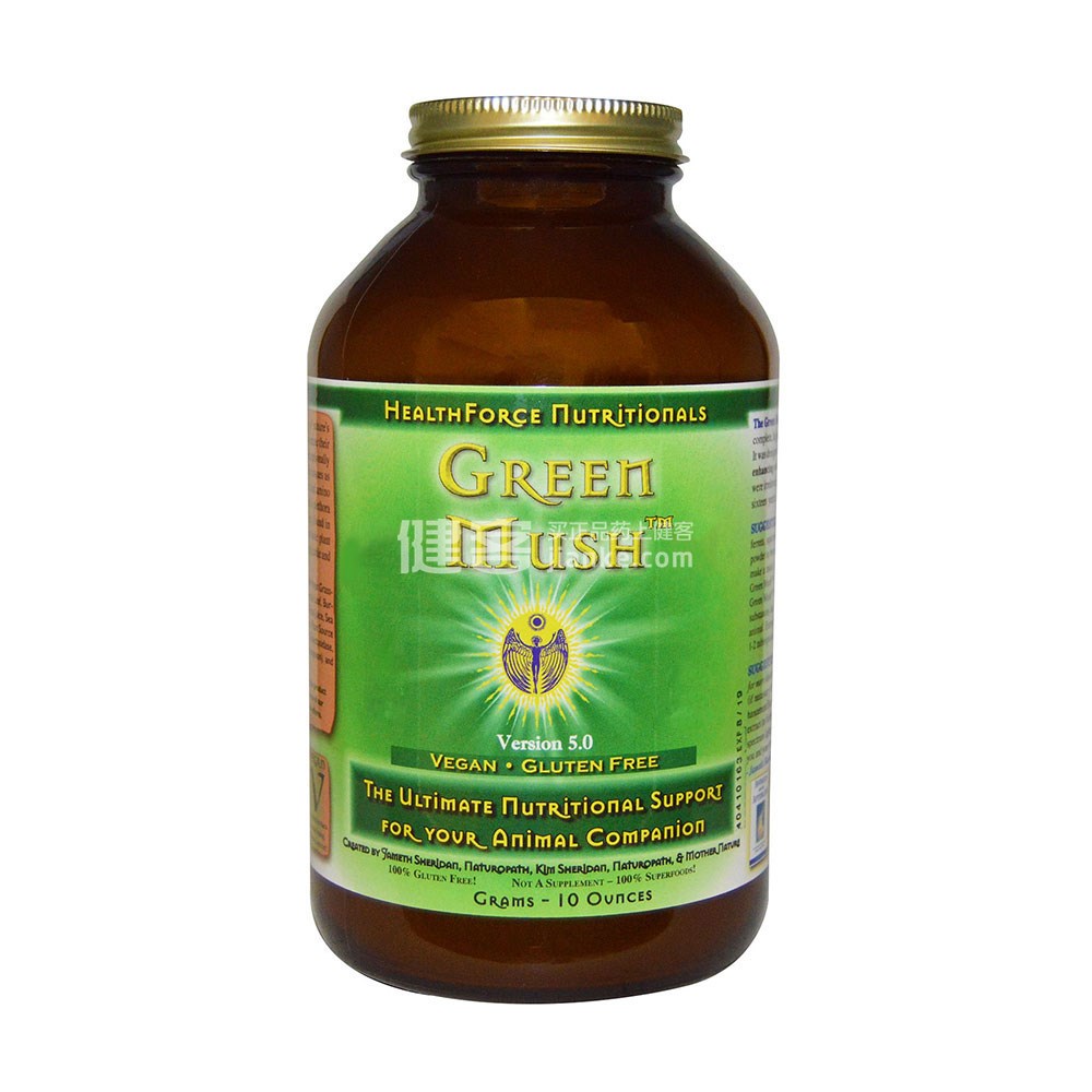 HealthForce Nutritionals Green Mush(328克)(Green Mush) _说明书_作用_效果_价格_方舟健 ...