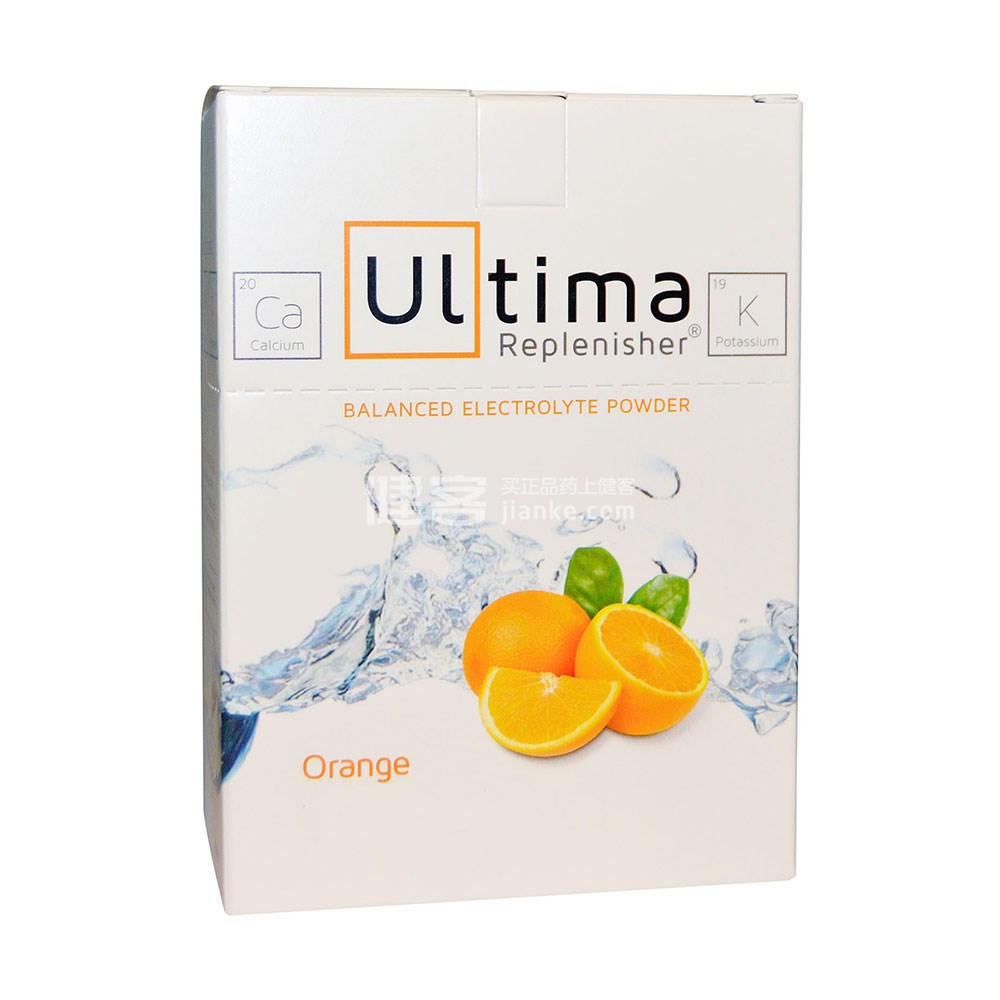 Ultima Health Products 电解质补充液(橙味 45包)(电解质补充液) _说明书_作用_效果_价格_方舟健客网上药店