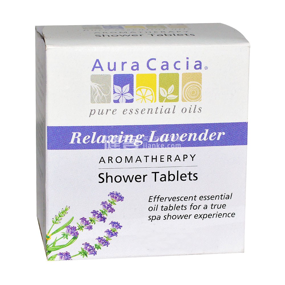 Aura Cacia Shower Tablets Lavender(3.5g*22片)(Shower Tablets Lavender ...