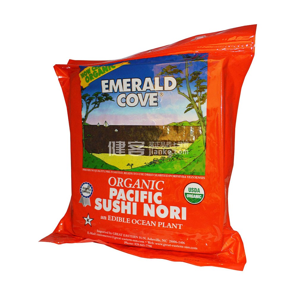 Great Eastern Sun 太平洋有机寿司海苔(150克)(太平洋有机寿司海苔) _说明书_作用_效果_价格_方舟健客网上药店