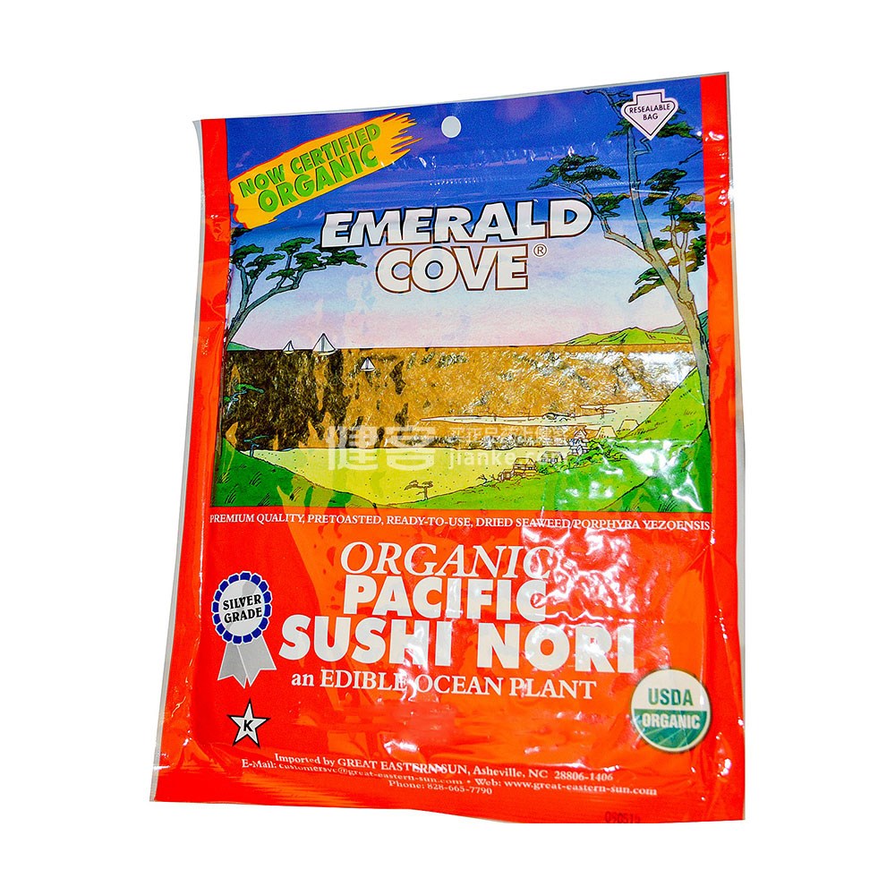 Great Eastern Sun 太平洋有机寿司海苔(75片)(太平洋有机寿司海苔) _说明书_作用_效果_价格_方舟健客网上药店