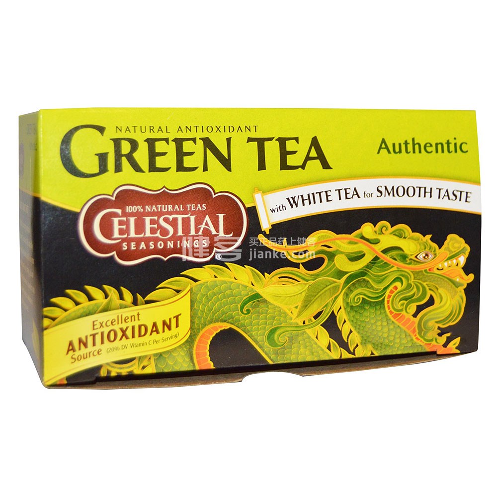 Celestial Seasonings Authentic Green Tea(80袋)(Authentic Green Tea) _说明书 ...