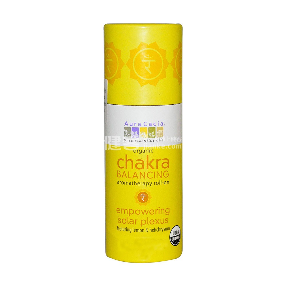 Aura Cacia Aromatherapy Roll-On Solar Plexus(40ml)(Aromatherapy Roll-On ...