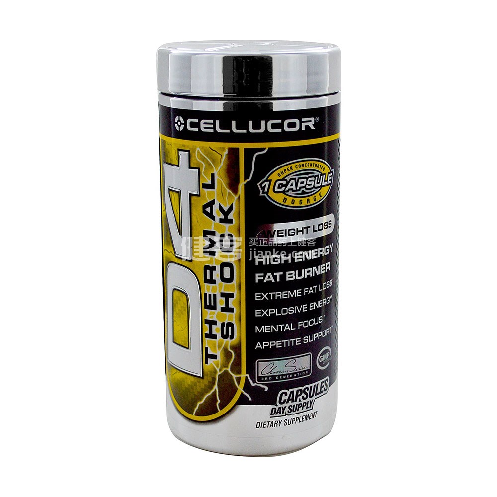 Cellucor D4脂肪燃烧胶囊(120粒)(D4脂肪燃烧胶囊) _说明书_作用_效果_价格_方舟健客网上药店