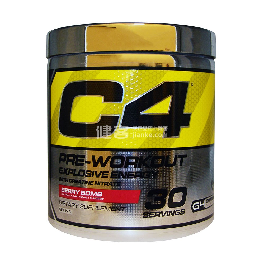 Cellucor C4 Pre-Workout(Explosive Energy 浆果味 295克)(C4 Pre-Workout) _说明书_作用_效果_价格_方舟健客网上药店