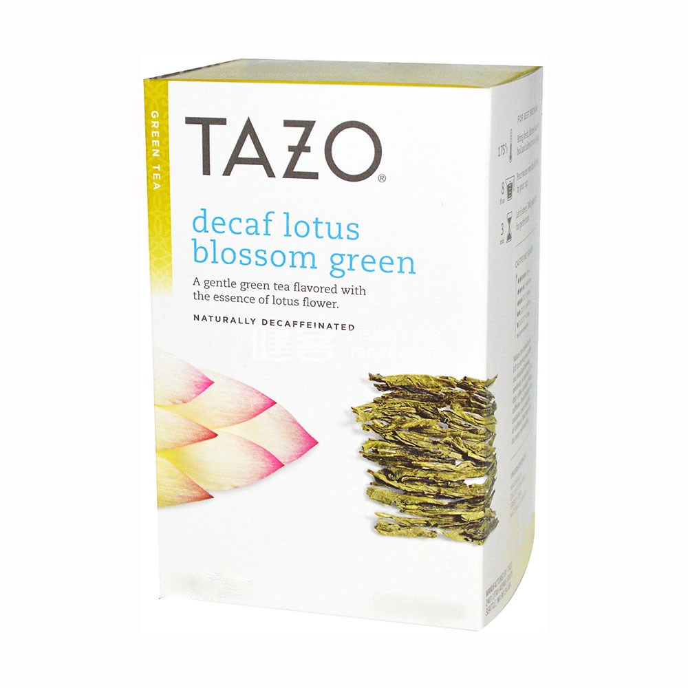 Tazo Decaf Lotus Blossom Green Tea(60包)(Decaf Lotus Blossom Green Tea ...