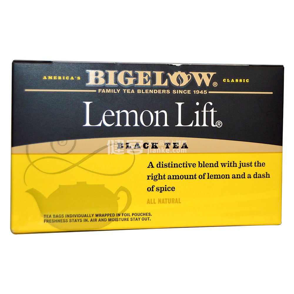 Bigelow Lemon Lift Black Tea(15包)(Lemon Lift Black Tea) _说明书_作用_效果_价格 ...