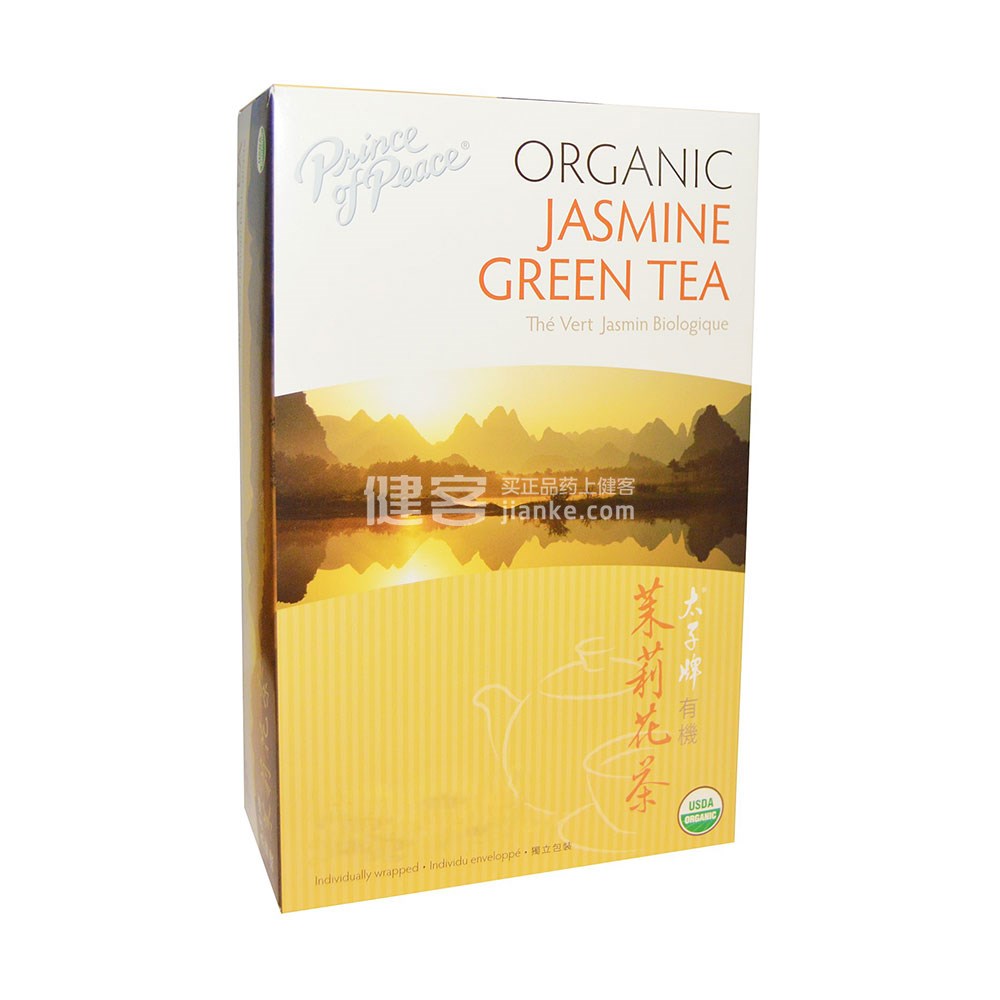 Prince of Peace Organic Jasmine Green Tea(25包)(Organic Jasmine Green ...