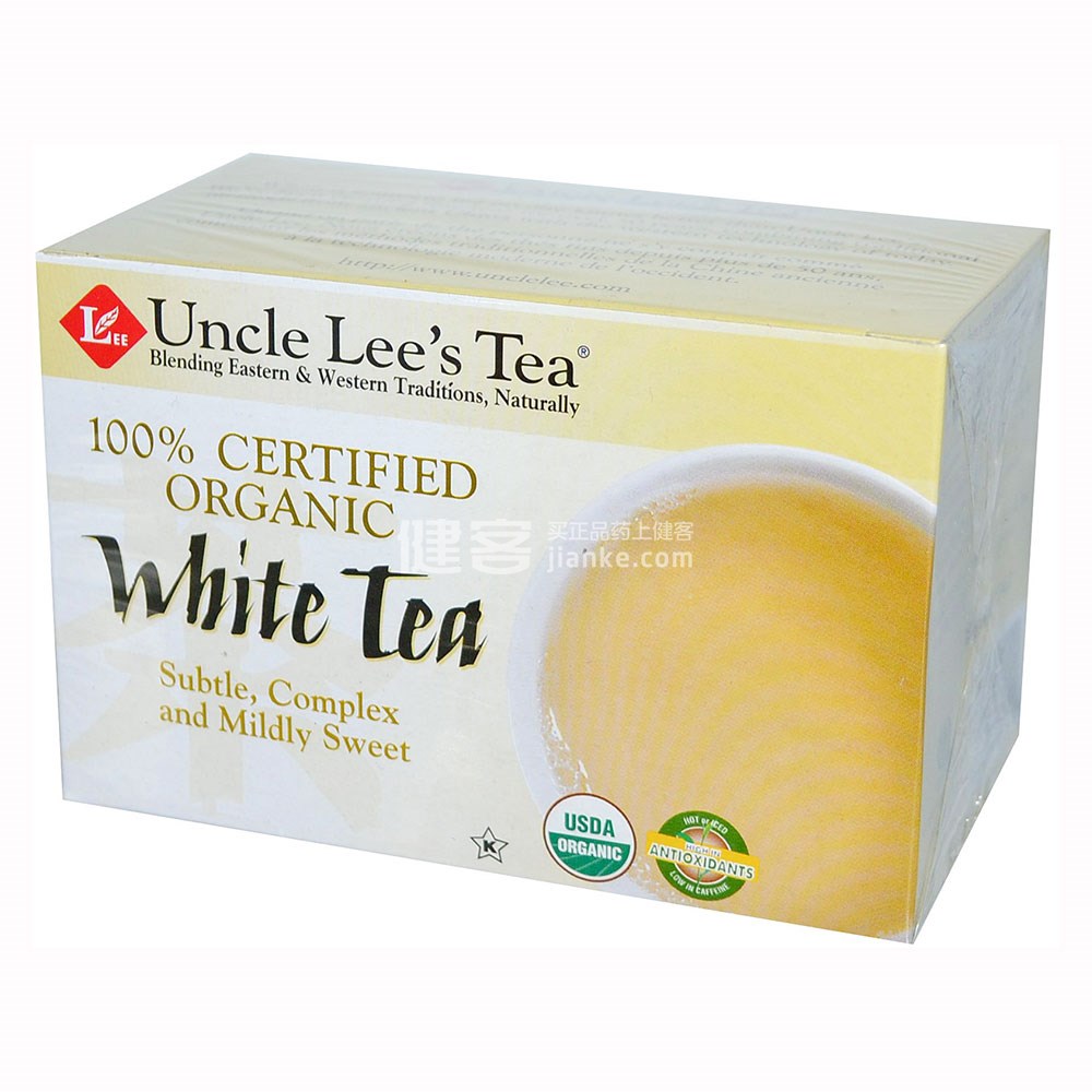 Uncle Lee’s Tea White Tea(72包)(White Tea) _说明书_作用_效果_价格_方舟健客网上药店
