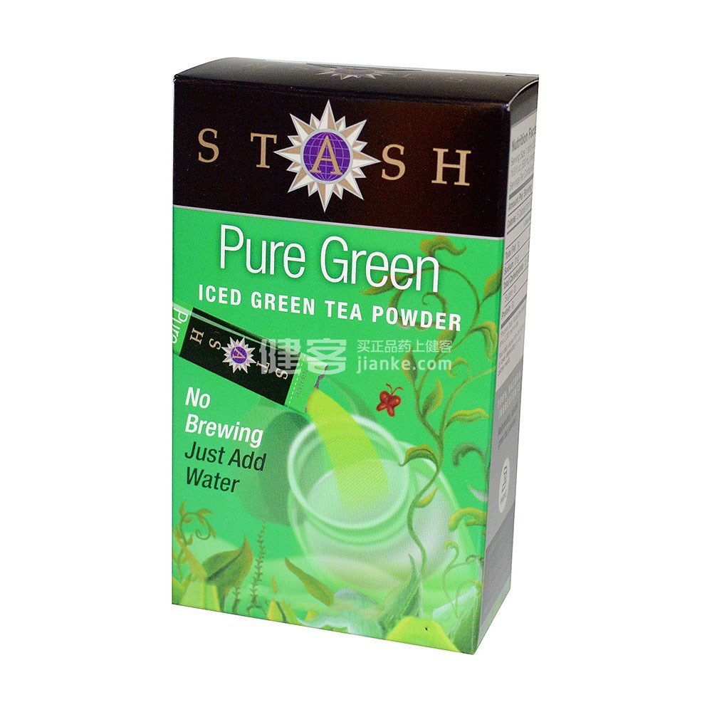 Stash Tea Pure Green Iced Green Tea Powder(25包)(Pure Green Iced Green ...