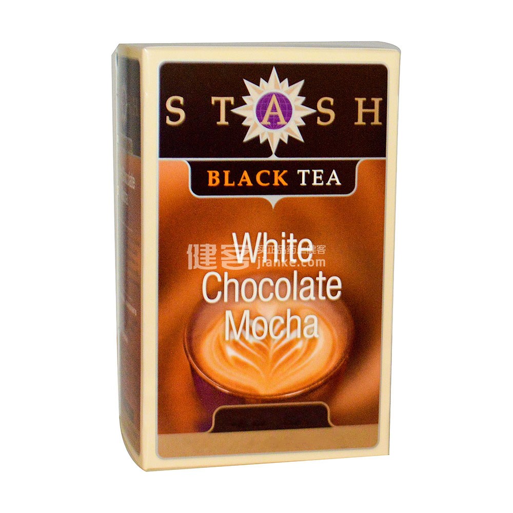 Stash Tea White Chocolate Mocha Black Tea(12包)(White Chocolate Mocha ...