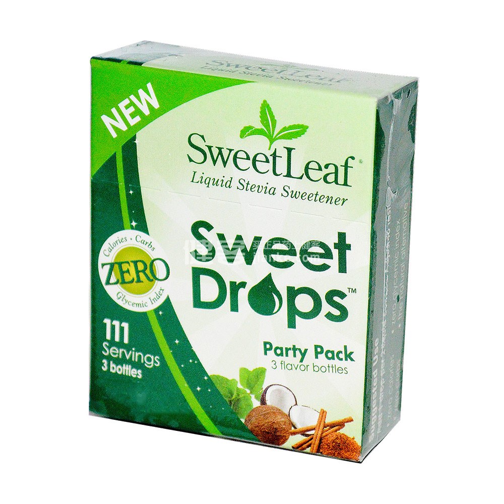 Wisdom Natural Sweet Drops Party Pack(36毫升)(SweetLeaf Sweet Drops Party ...