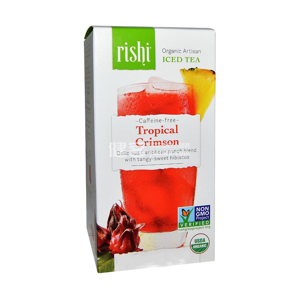Rishi Tea Iced Tea Tropical Crimson(60g)(Iced Tea Tropical Crimson) _说明 ...