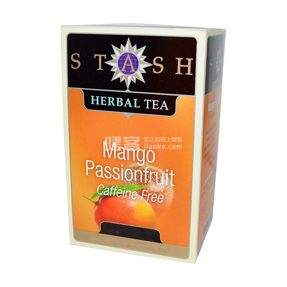 Stash Tea Mango Passionfruit Herbal Tea(10包)(Mango Passionfruit Herbal ...